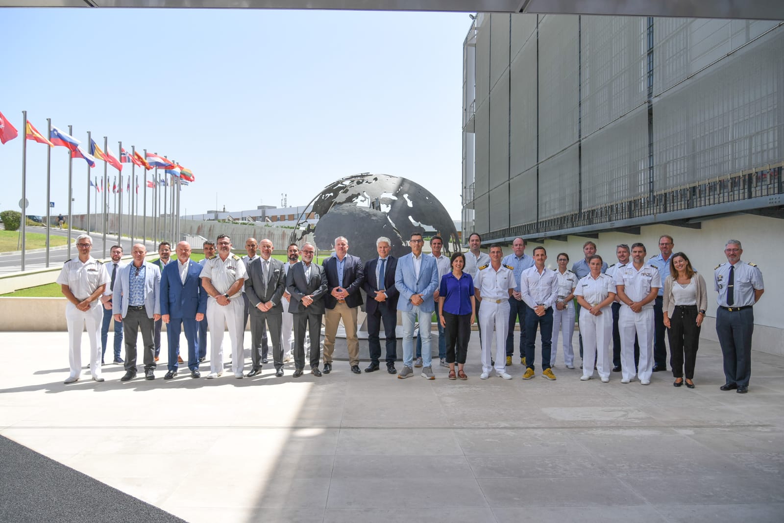 Visit of SHAPE’s GeoMetOc Section Head